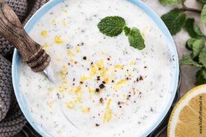 Türkischer Joghurt-Minze-Dip - Orientalisches Rezept