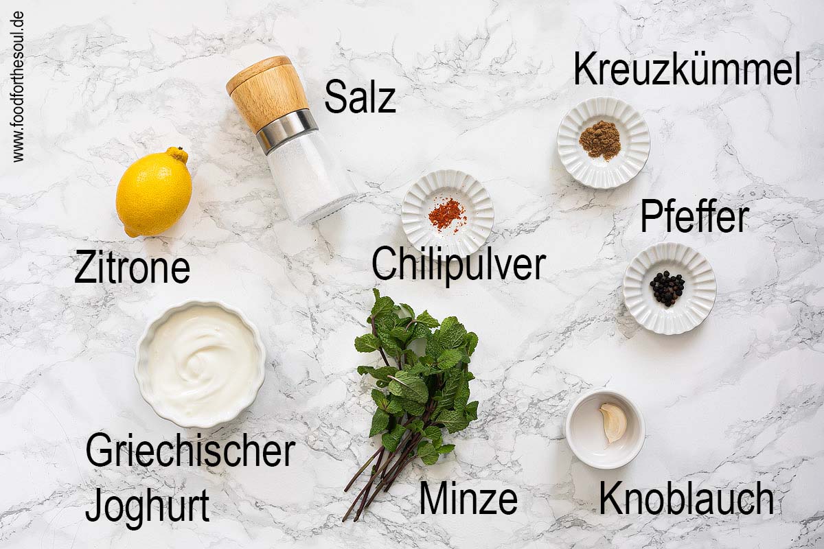 Türkischer Joghurt-Minze-Dip - Orientalisches Rezept
